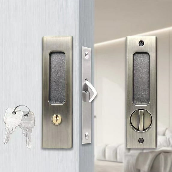 Balcony Sliding Door Lock Invisible Door Lock Balcony Wooden Sliding ...