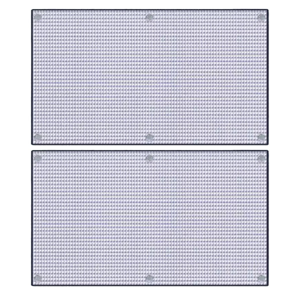 Balcony Sunscreen Heat Insulation Film - 60x10x10cm Silver Aluminum ...