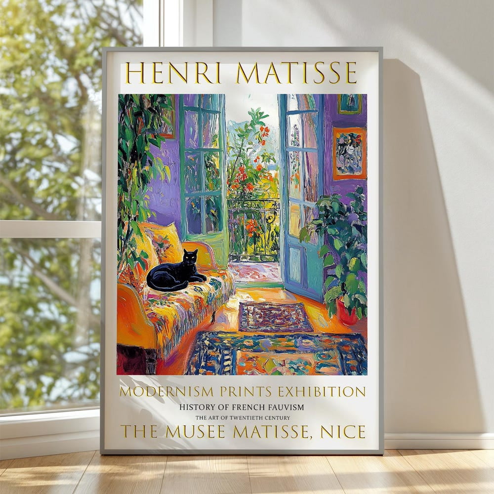 Balcony View Henri Matisse Print, Museum Exhibition Prints, Matisse ...