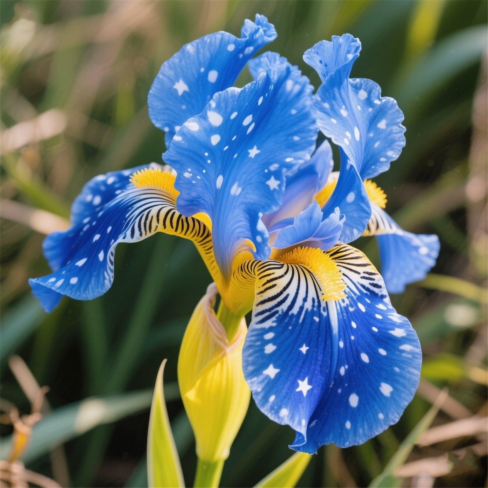 Balcony decoration/iris/fast growth/flowering every year/romantic ...