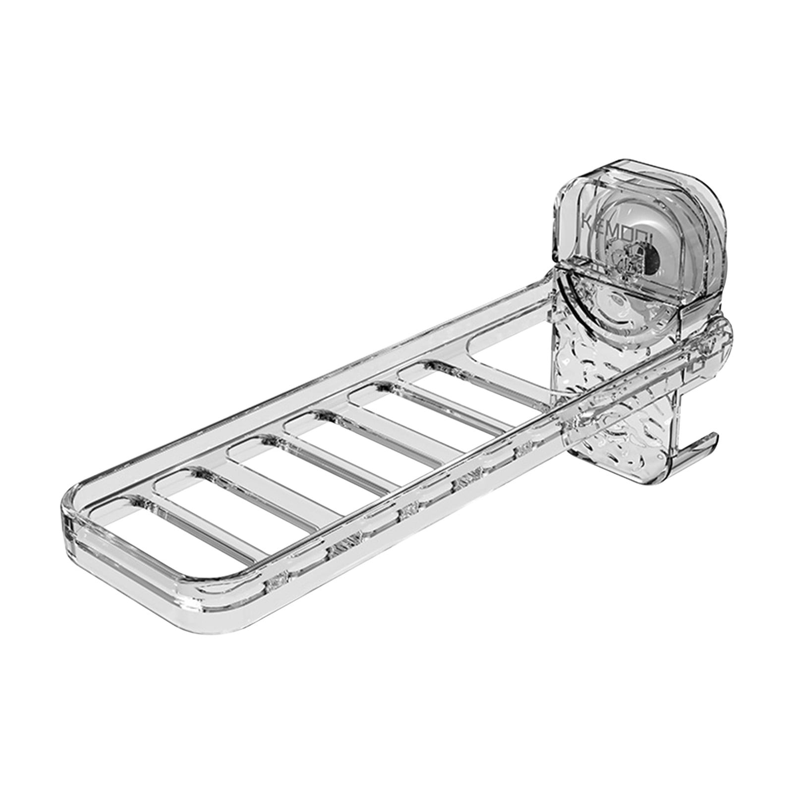 Balcony punching-free household folding storage travel clothes rack ...