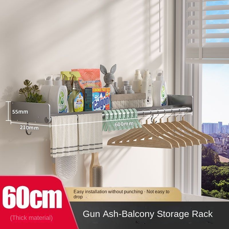 Balcony storage rack above the laundry sink washing machine storage ...