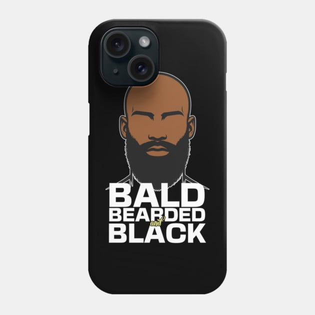Bald Black and Bearded African American Compatible Phone Case for ...