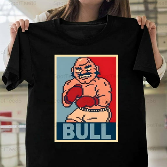 Bald Bull Mike Tyson's Punch Out Retro 8-Bit Boxing Video Game G054 ...