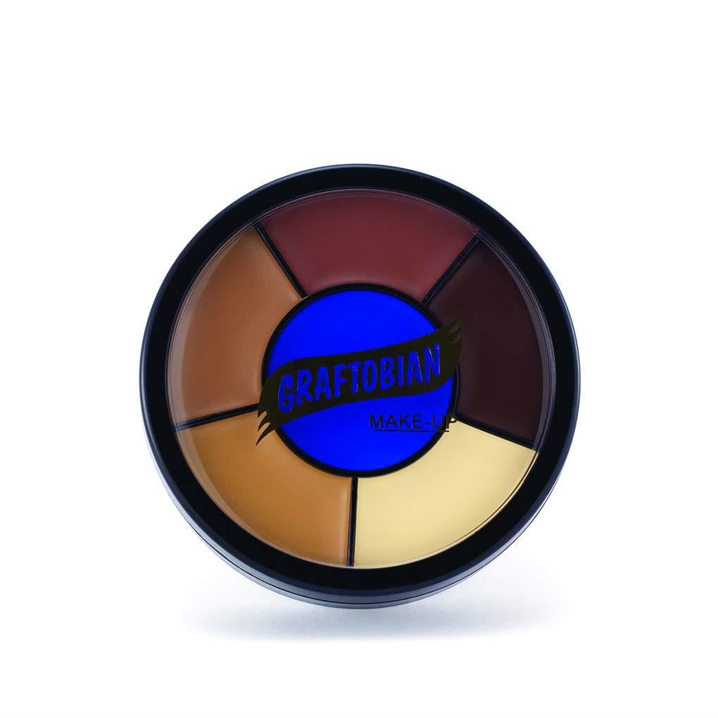 Bald Cap Makeup Pro F/X Rubber Mask Grease Wheels - 1oz (Bald Cap ...