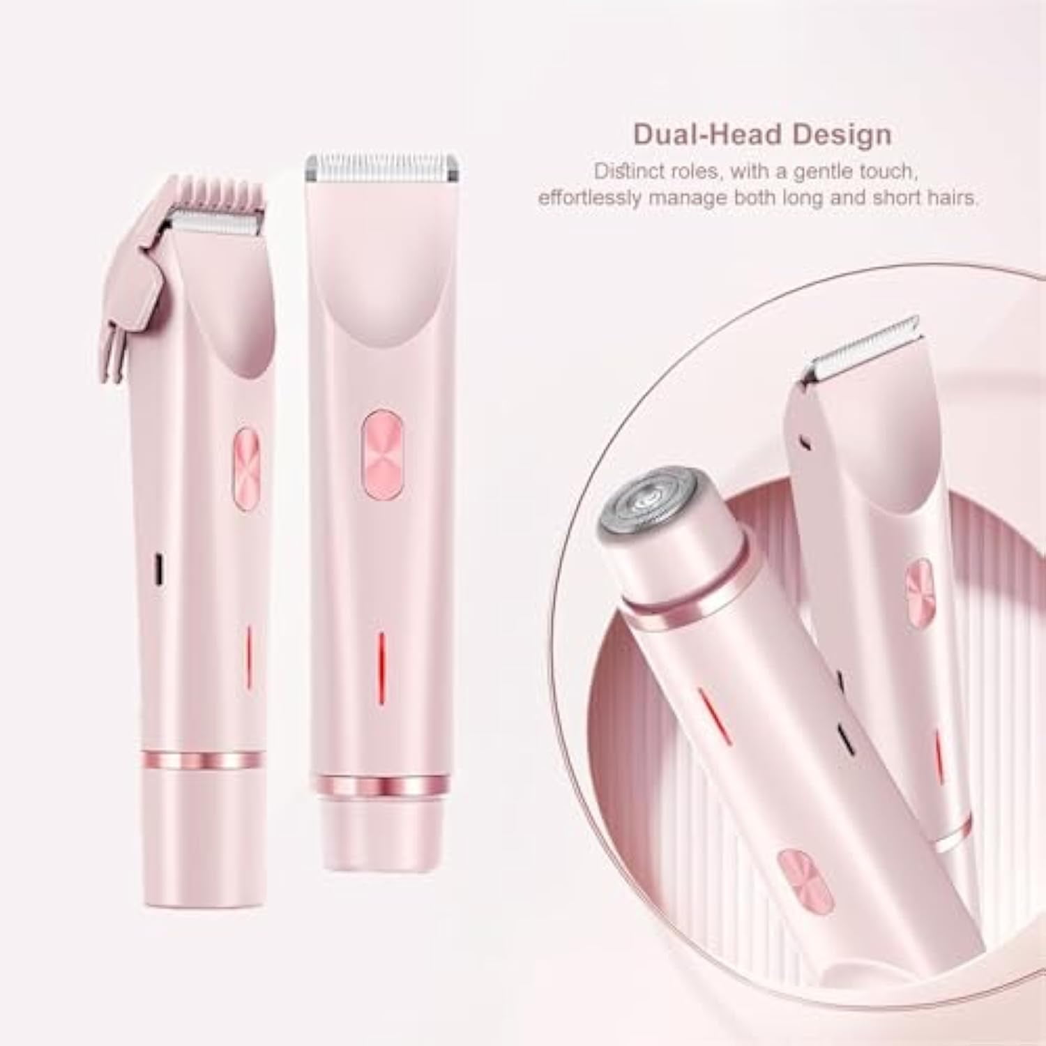 Bald Cat Electric Razor for Women - 2025 New Bikini Trimmer, 2 in 1 ...