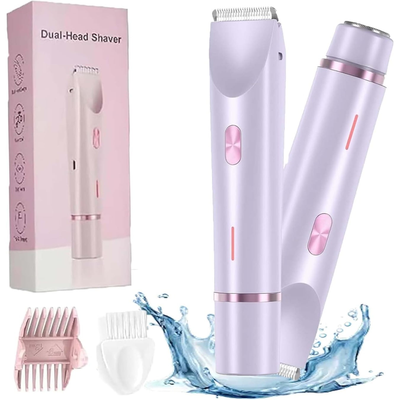 Bald Cat Razor for Women, 2025 New Bald Cat Razor Bikini Trimmer, Comfort 2 in 1 Electric Lady ...