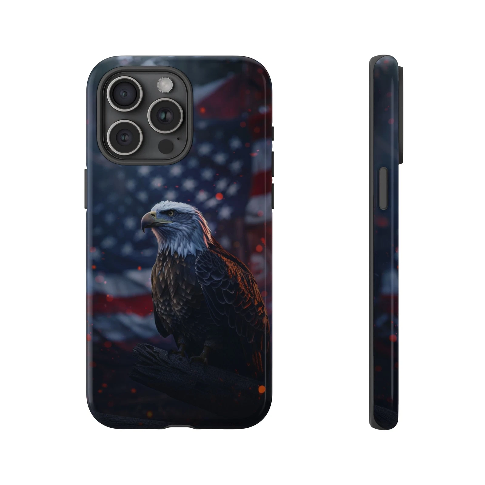 Bald Eagle American Pride Case for iPhone 17 16 15 14 13 12 11 Pro Max ...