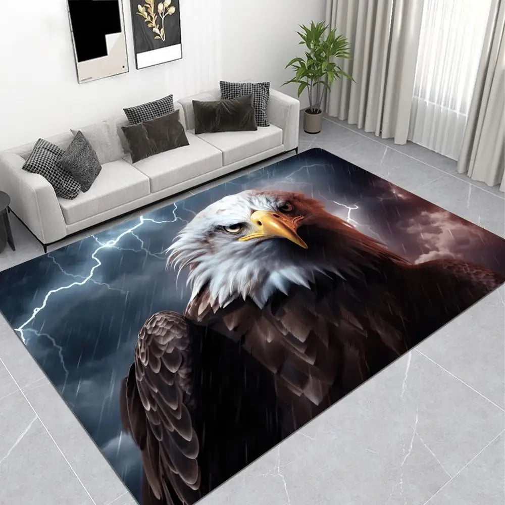 Bald Eagle Carpet Animal Floor Mat Bathroom Mats Room Bedroom r Balcony ...