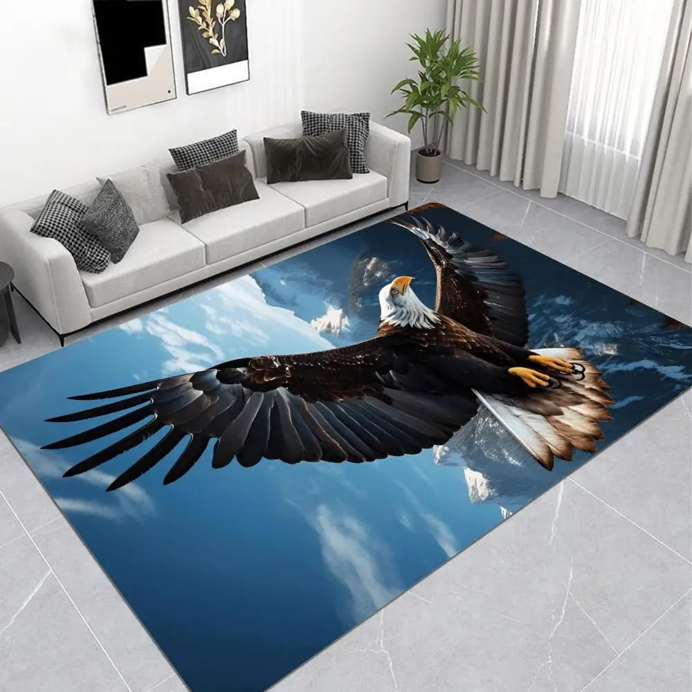 Bald Eagle Carpet Animal Floor Mat Bathroom Mats Room Bedroom r Balcony ...