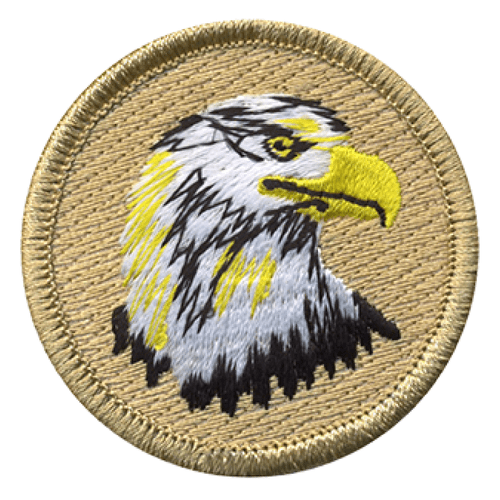 Bald Eagle Head Scout Patrol Patch (Sew-on) - ClassB - Walmart.com