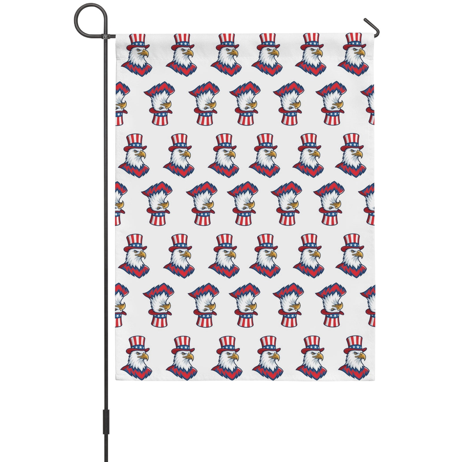 Bald Eagle House Flags For Outdoor, 4th of July Patriotic Bird White ...