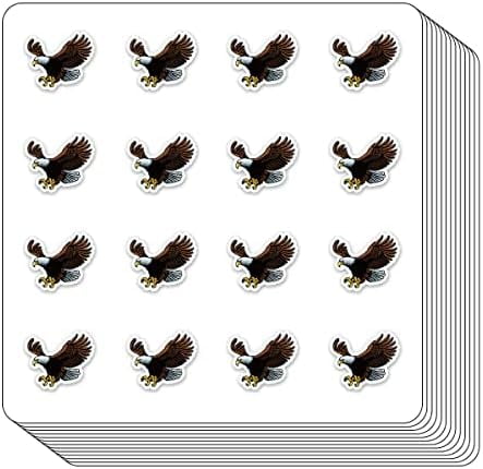 Bald Eagle Planner Stickers, 0.5in Scrapbooking Kids DIY Calendar ...