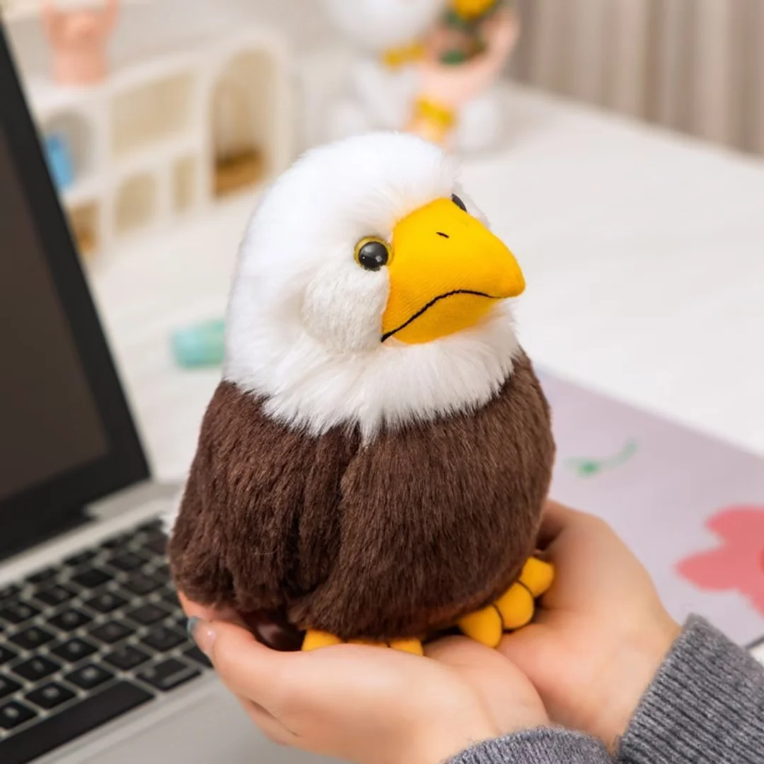 Bald Eagle Plush-Stuffed Animal-Plush Toy-Gifts for Kids-Cuddlekins 7 ...