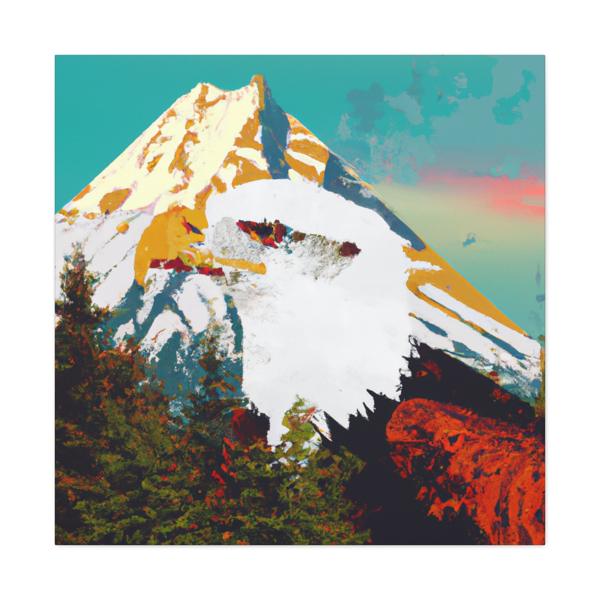 Bald Eagle Pop Art - Canvas - Walmart.com