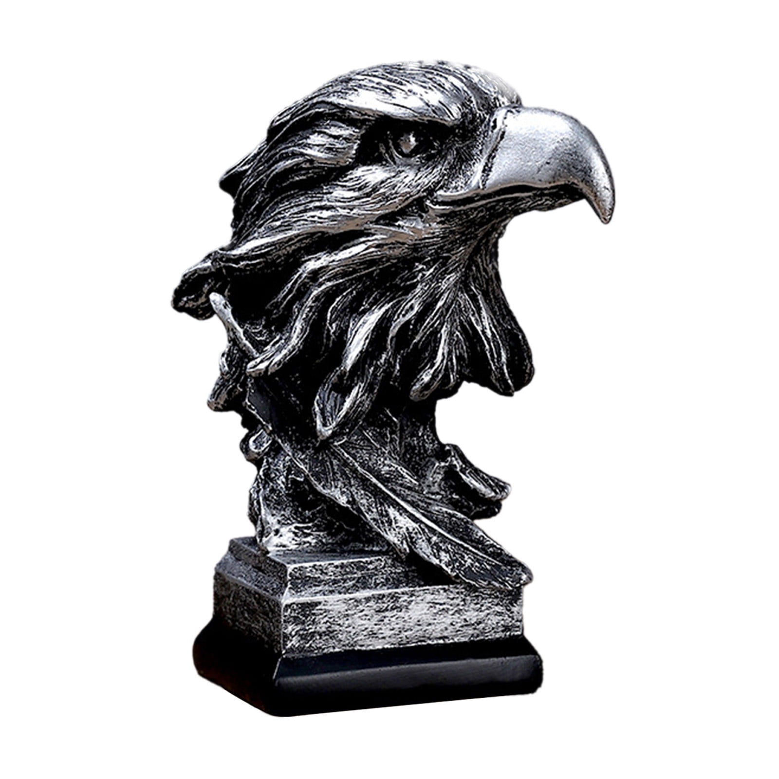 Bald Eagle Resin Statue for Home Décor Farm House Living Room Porch ...
