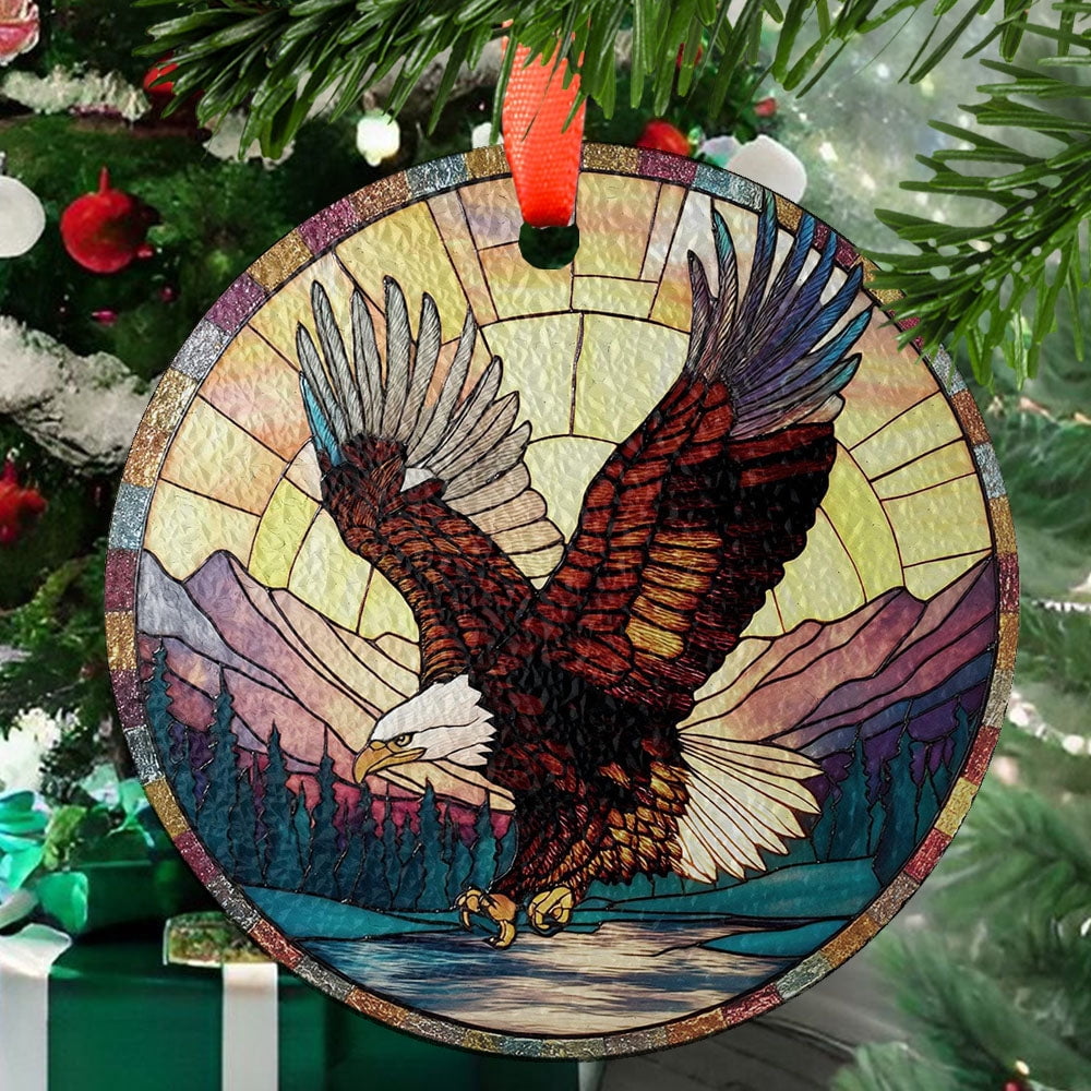 Bald Eagle Suncatcher, Eagle Window Hanging, Eagle Wall Art Hanging ...