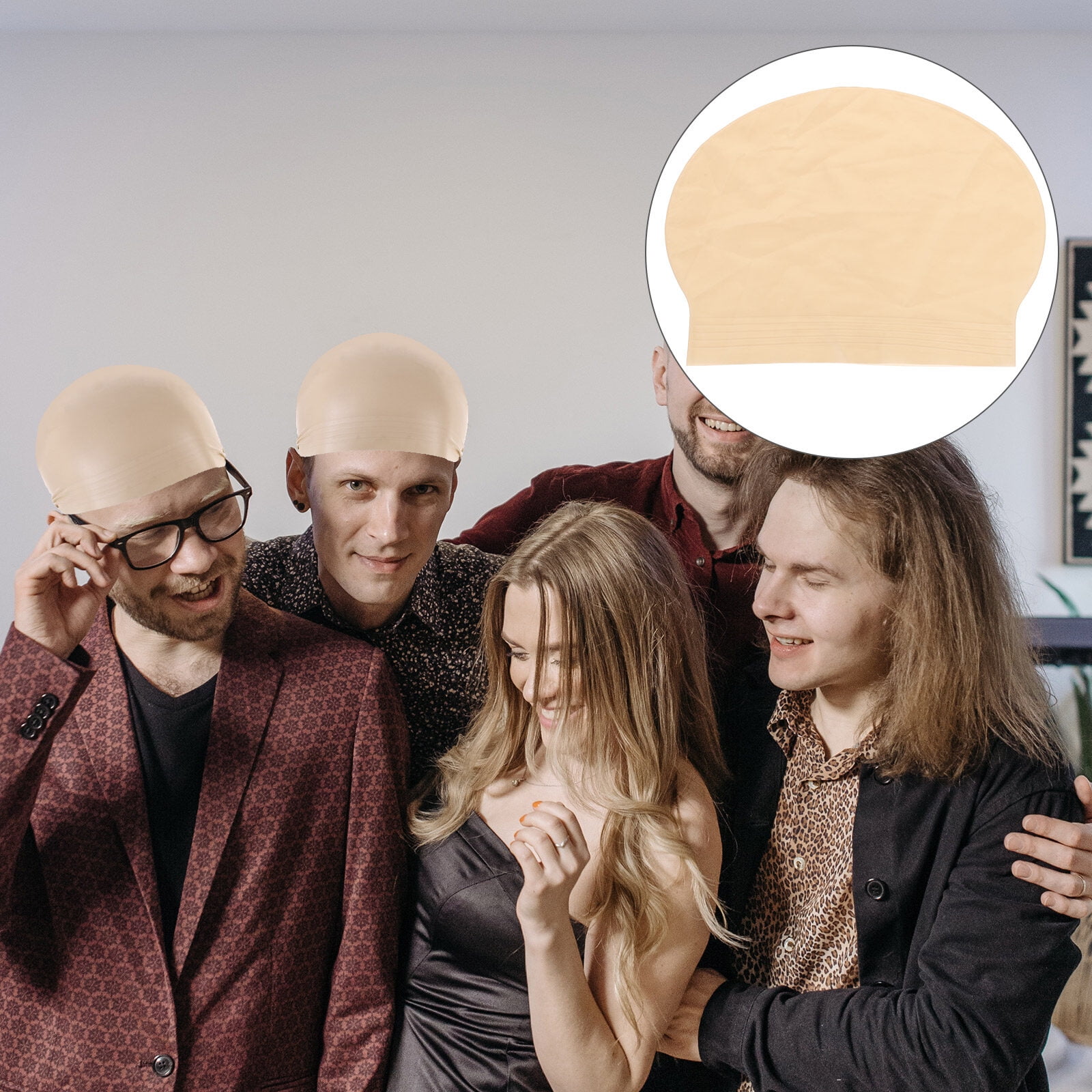 Bald Head Caps Bald Caps For Adults Bald Head Wigs Caps Makeup Latex ...