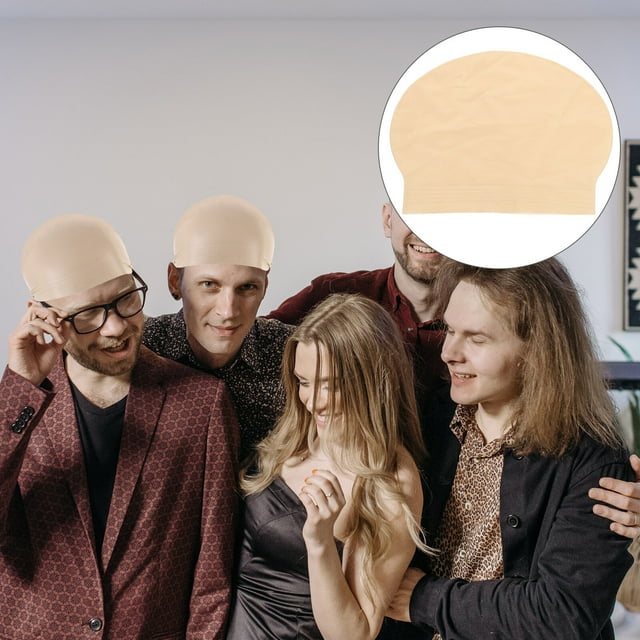 Bald Head Caps Bald Caps For Adults Bald Head Wigs Caps Makeup Latex ...