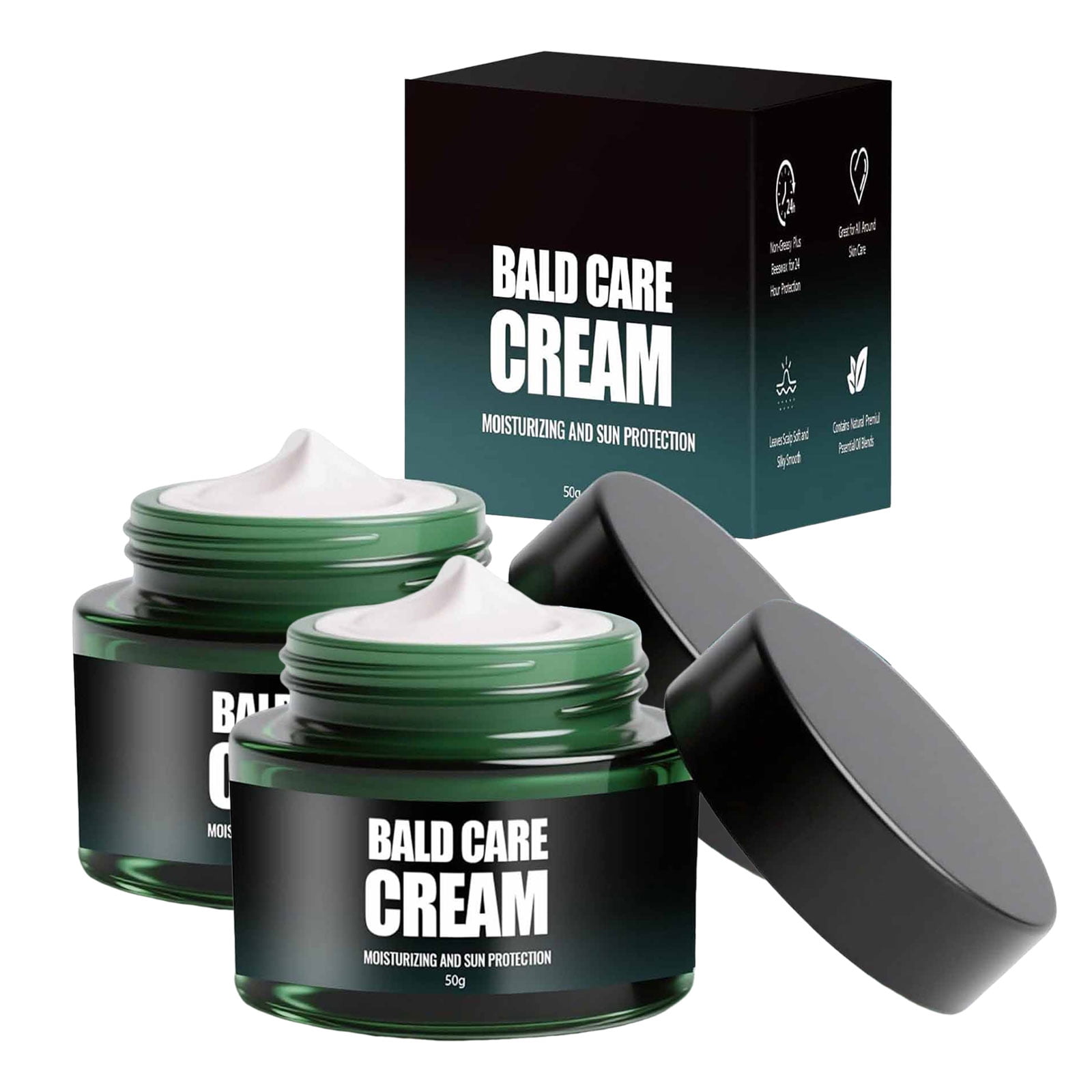 Bald Head Care with Apricot Oil | Face & Scalp Moisturizer | Protects ...