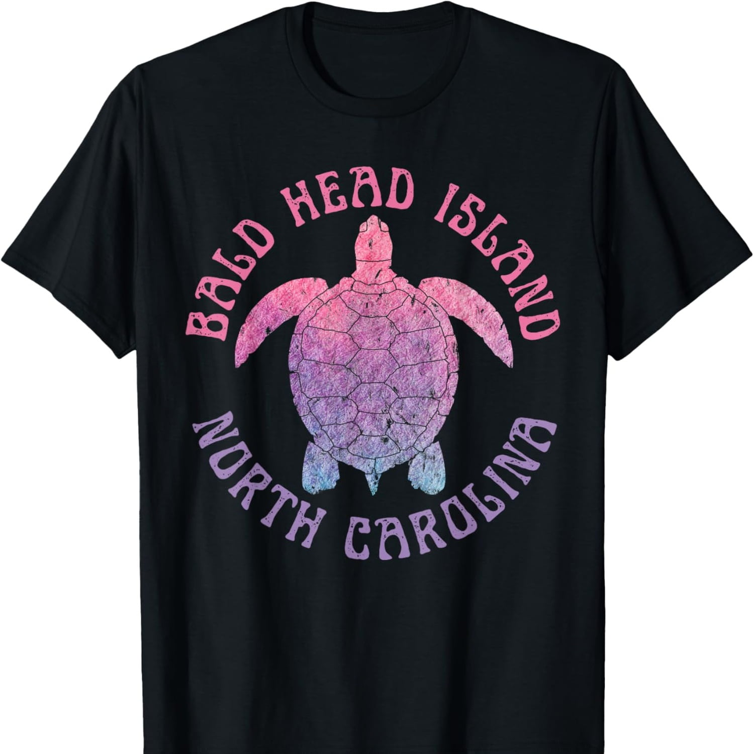 Bald Head Iand North C1Arolina Beach Sea Turtle Cute T-S1Hirt - Walmart.com