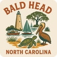 Bald Head North Carolina Keepsakes Souvenir Vinyl Sticker – Destination ...