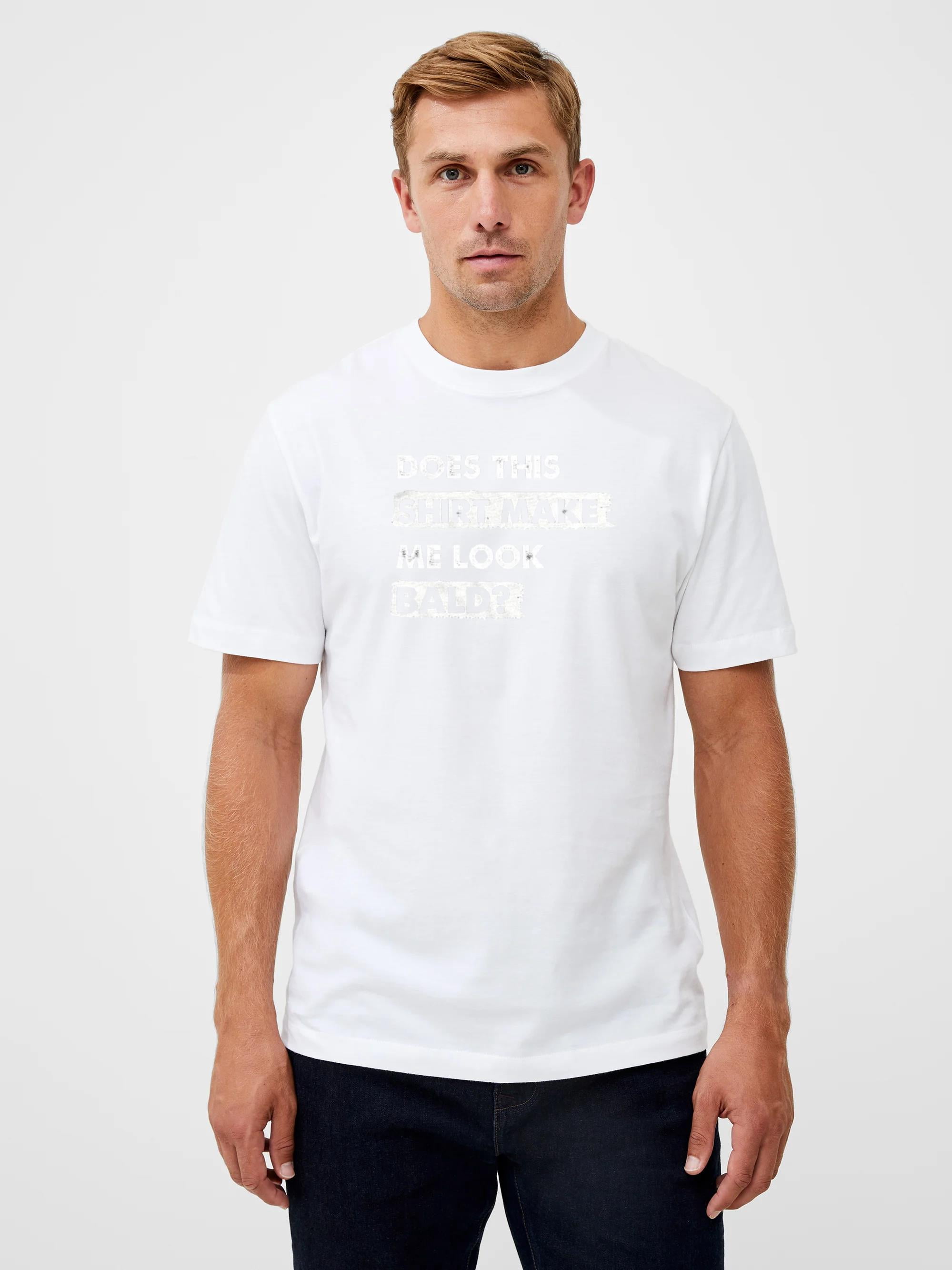 Bald Joke Shirt T-shirt – Funny Does This Make Me Bald Tee, for men ...