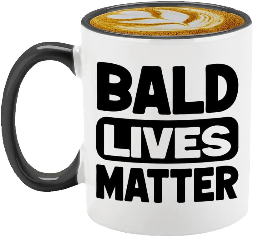 Bald Lives Matter Mug Baldi Coffee Cup Bald Joke Mug Sarcastic Mug Berserk Tea Cup Joke Birthday ...
