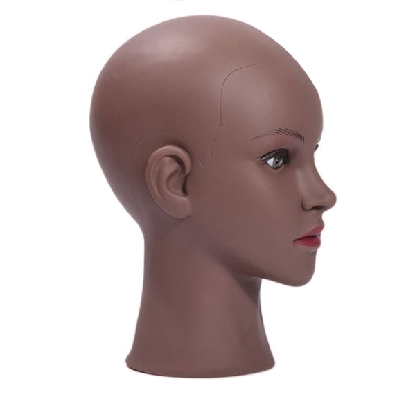 Bald Mannequin Head with Eyelash Female Wigs Head Professional ...