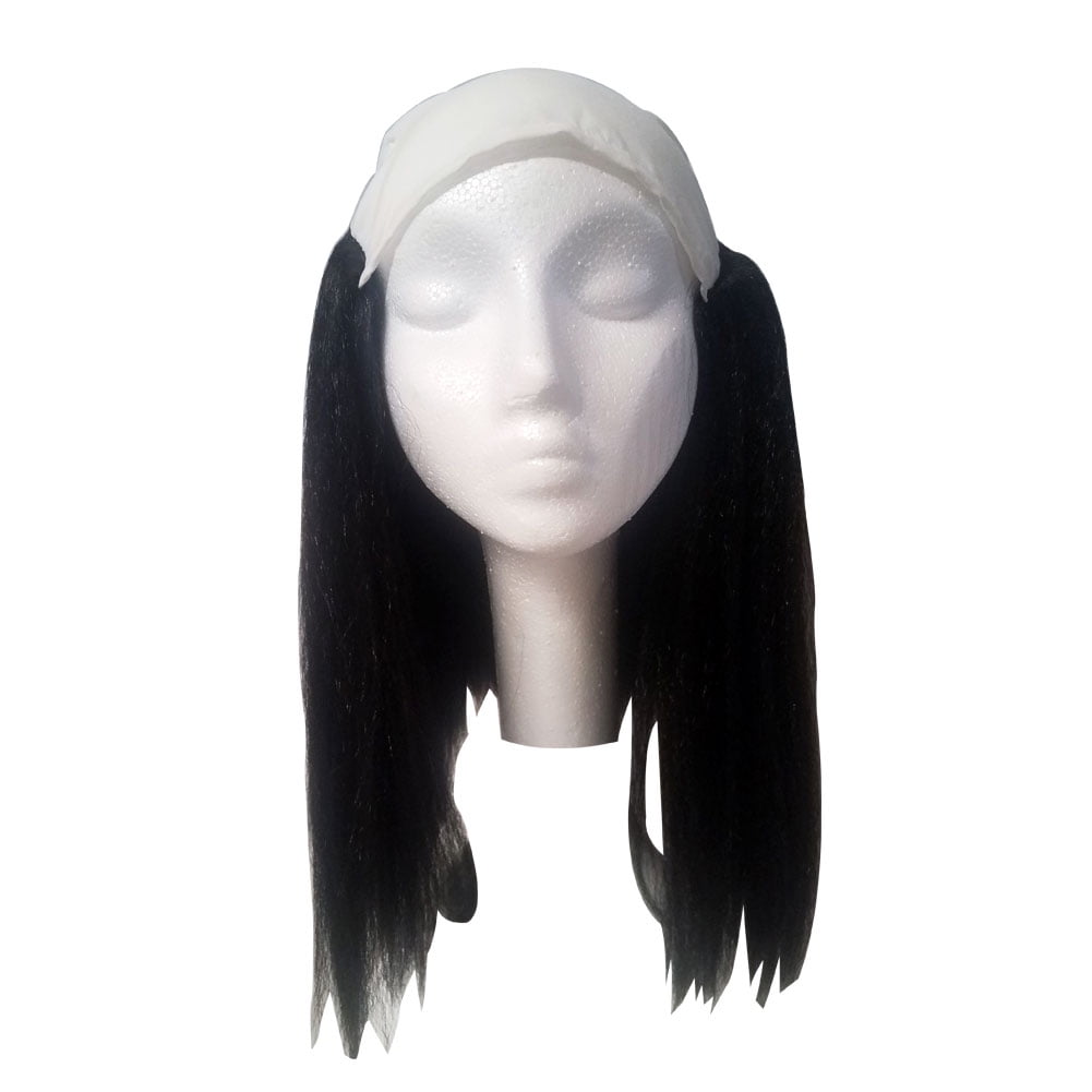 Bald Straight Clown Wig - Black - Walmart.com