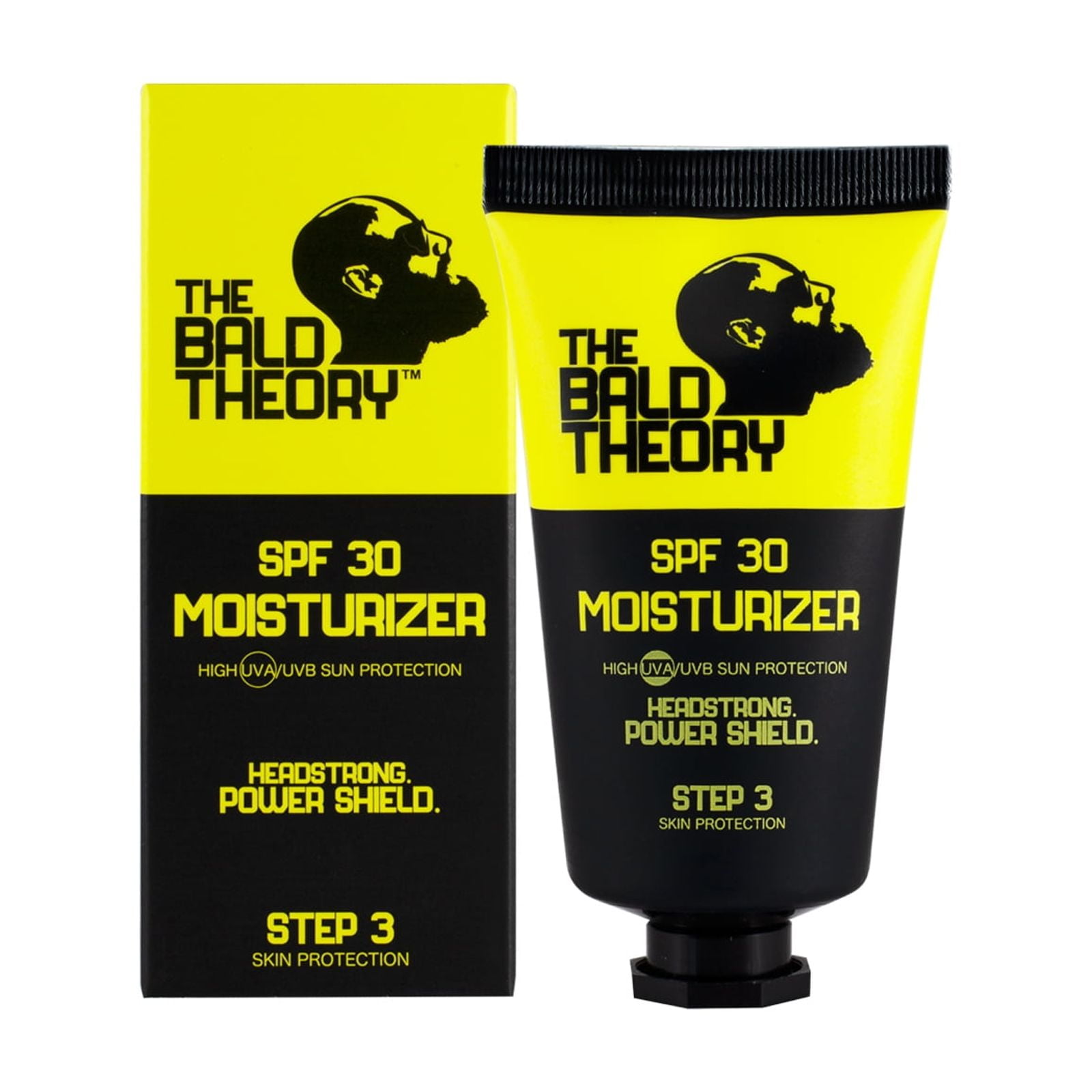 The Bald Theory SPF 30 Moisturizer, Scalp Shield with Salicylic Acid ...