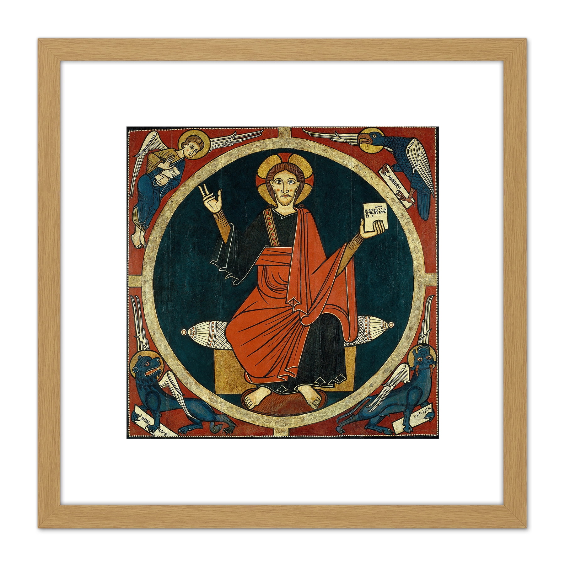 Baldachin From Tost 8X8 Inch Square Wooden Framed Wall Art Print ...