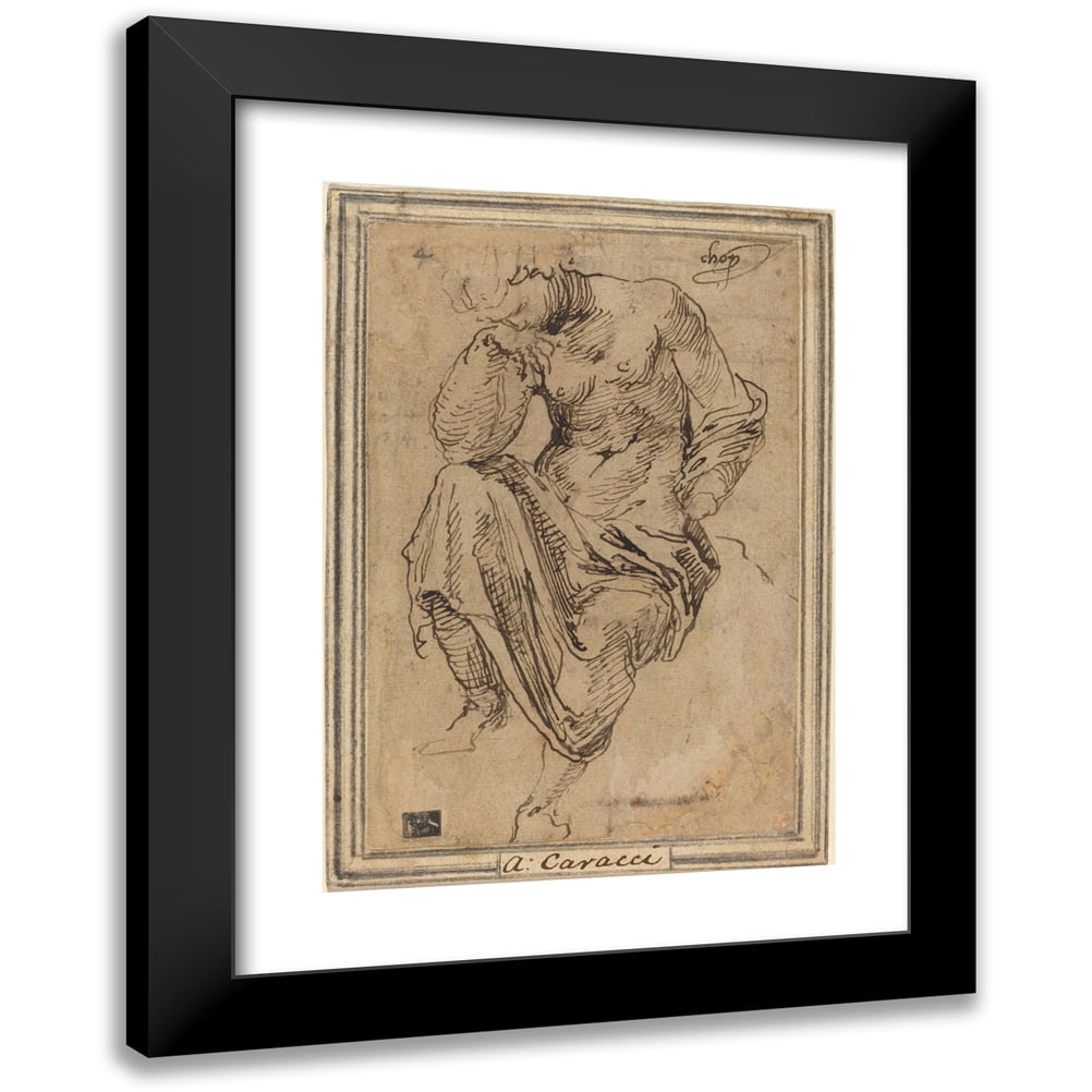 Baldassare Peruzzi 18x24 Black Modern Framed Museum Art Print Titled ...