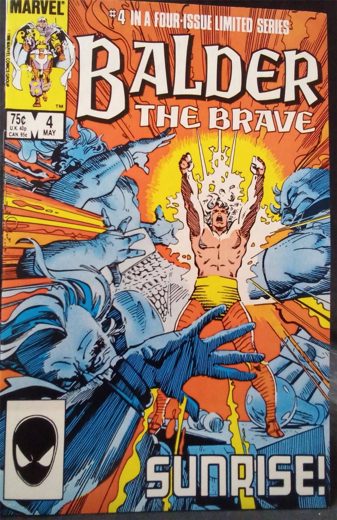 Pre-Owned Balder the Brave #4 1986 Marvel Comics Comic Book - Walmart.com