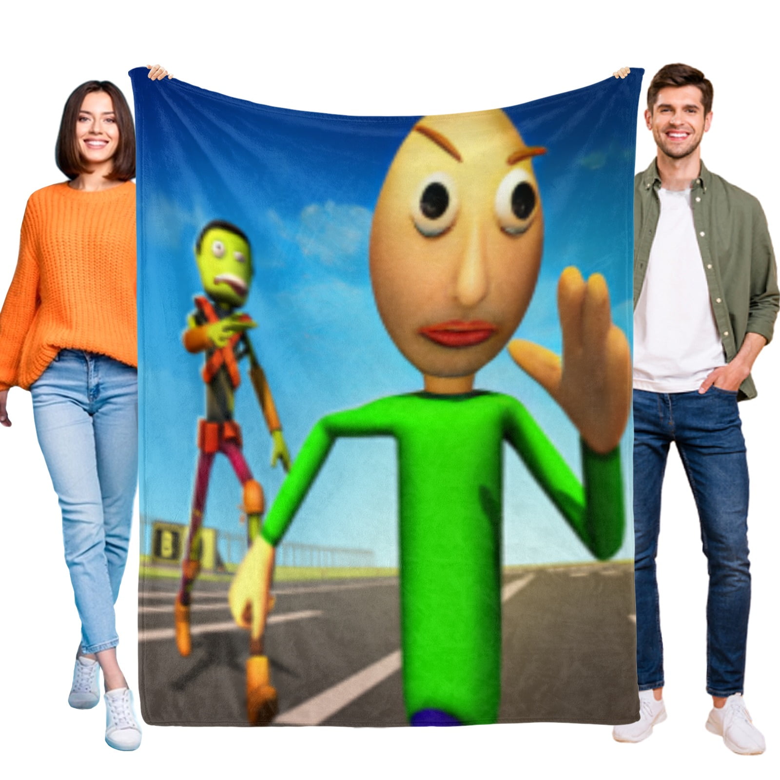 Baldi'S Basics Throw Blanket Gifts for Fans Girls And Boys And Children ...