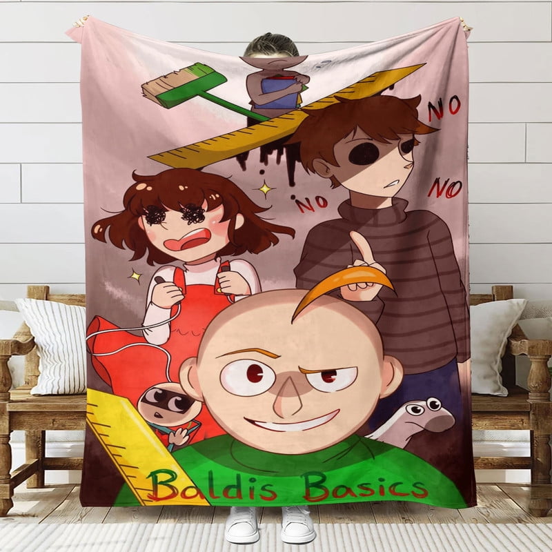 Baldi'S Basics Throw Blanket Gifts for Fans Lover Girls Boys Women ...