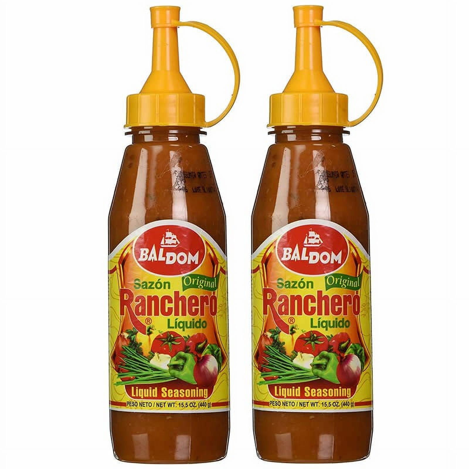 Baldom Original Sazon Ranchero Liquid Seasoning 15.5 Oz (Pack of 2 ...