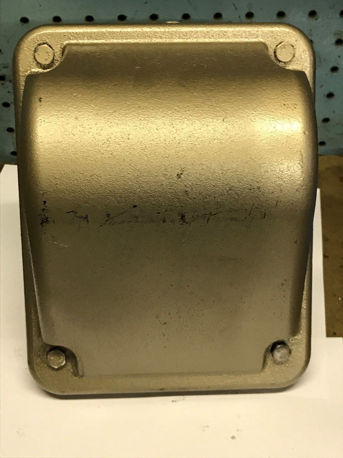 Baldor Cast Iron Electric Motor Terminal Conduit Box W/Cover for 284 ...