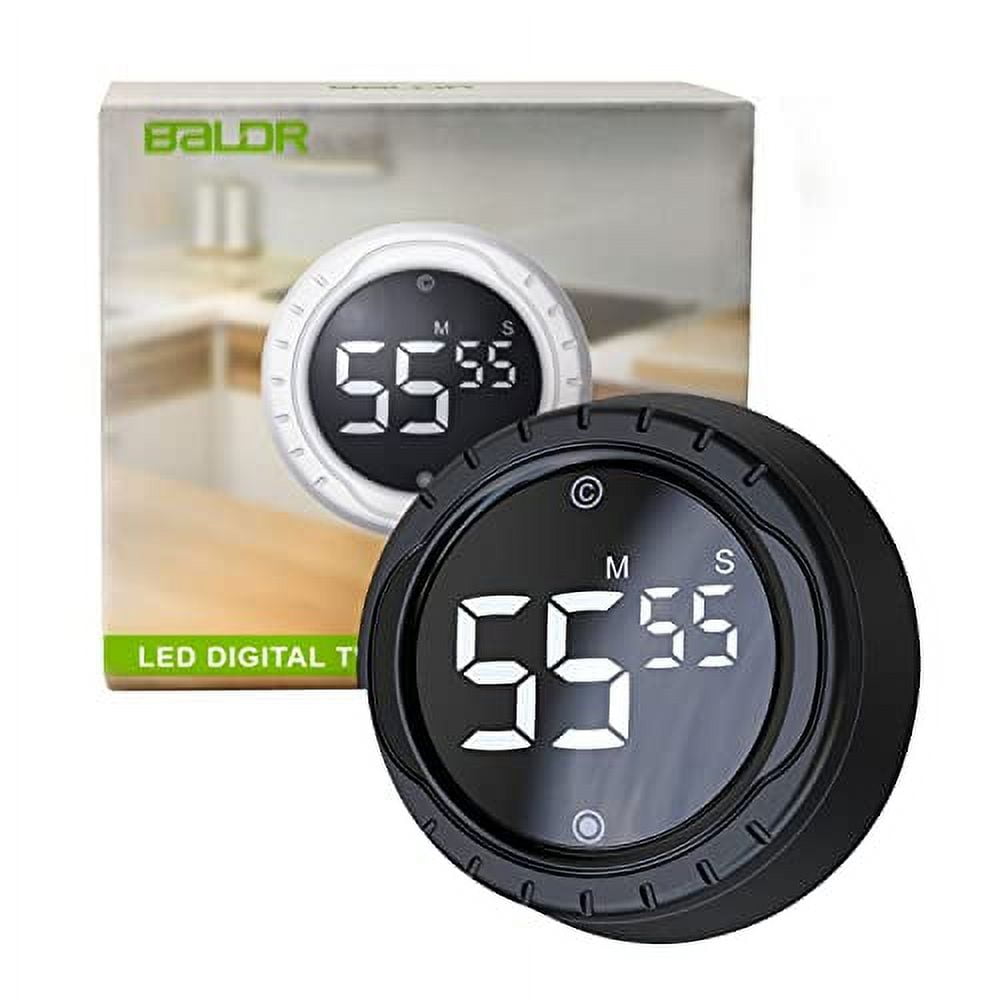 Baldr Kitchen Timer - Smart Countdown/Count Up Digital Timer with ...