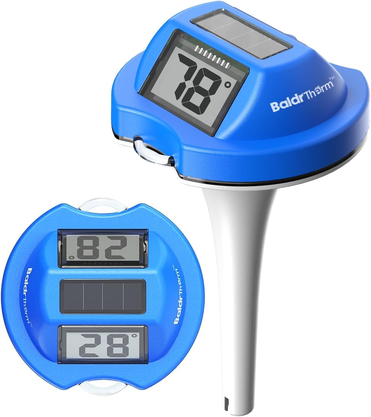 BaldrTherm Pool Thermometer Solar JKF25 Digital Floating, High ...