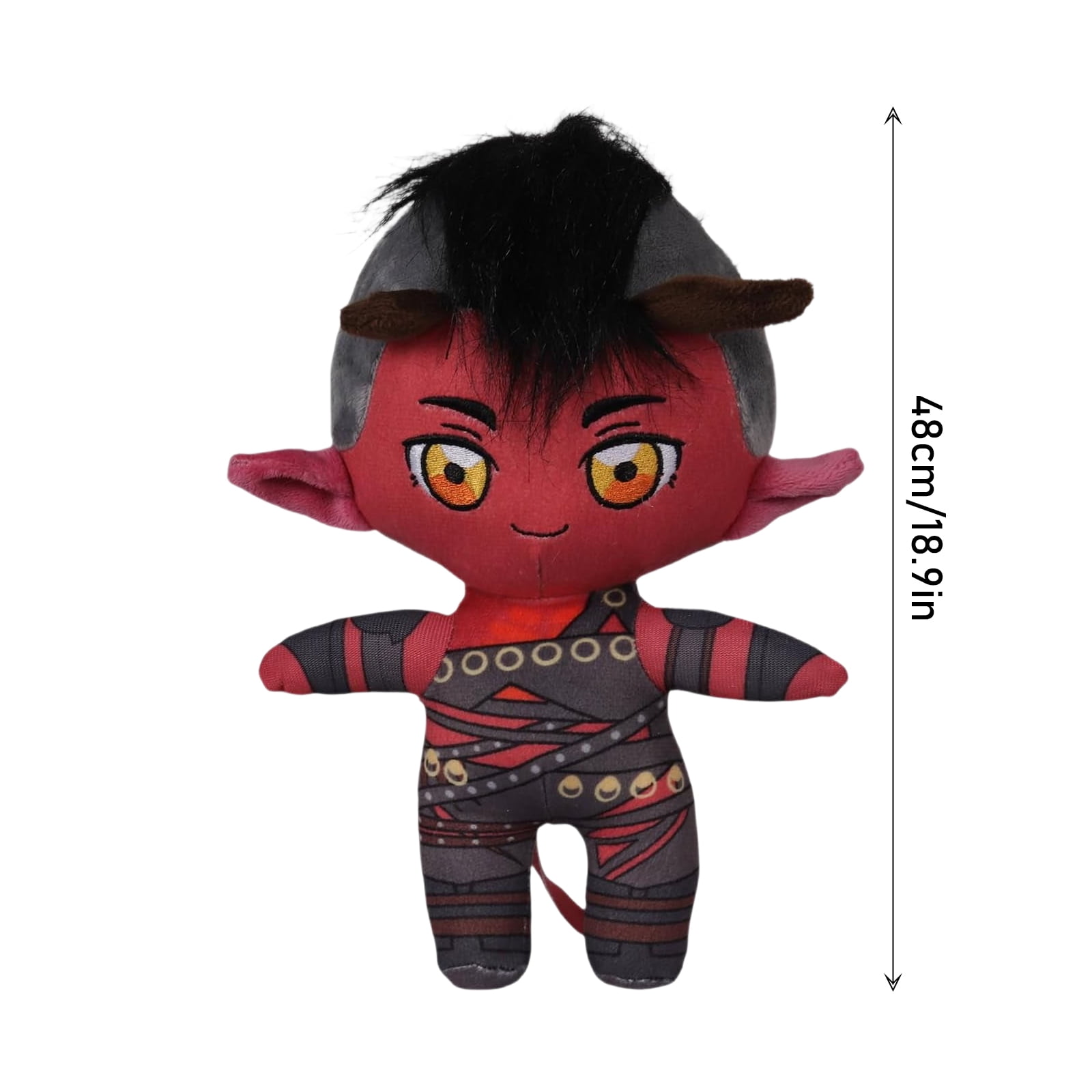 Baldur Cos Gate Fantasy The Dark Urge Cosplay Plush Cartoon Soft ...