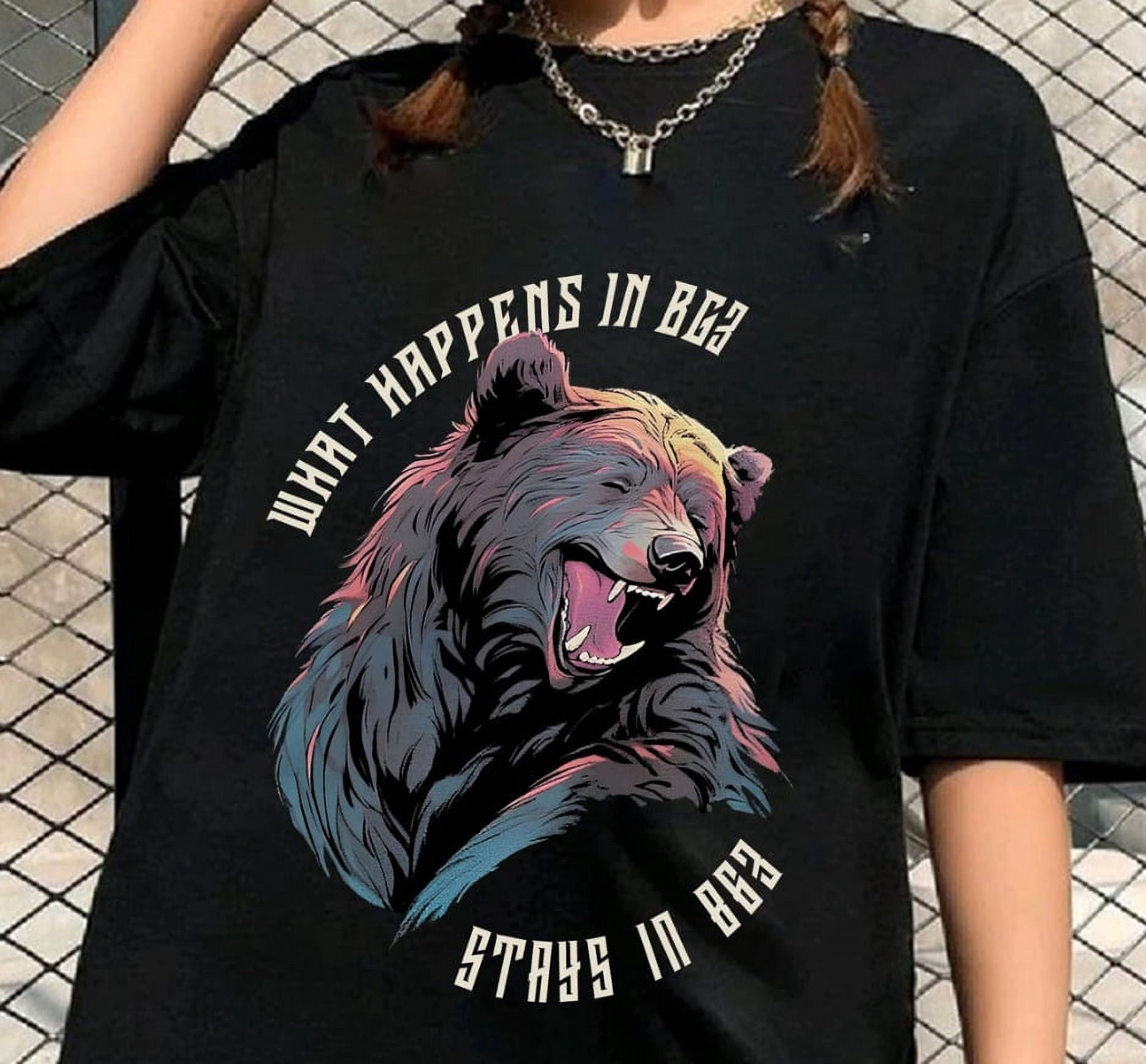 Baldur'S Gate Lover Bear Shirt, Funny Video Game Shirt S-5Xl - Walmart.com