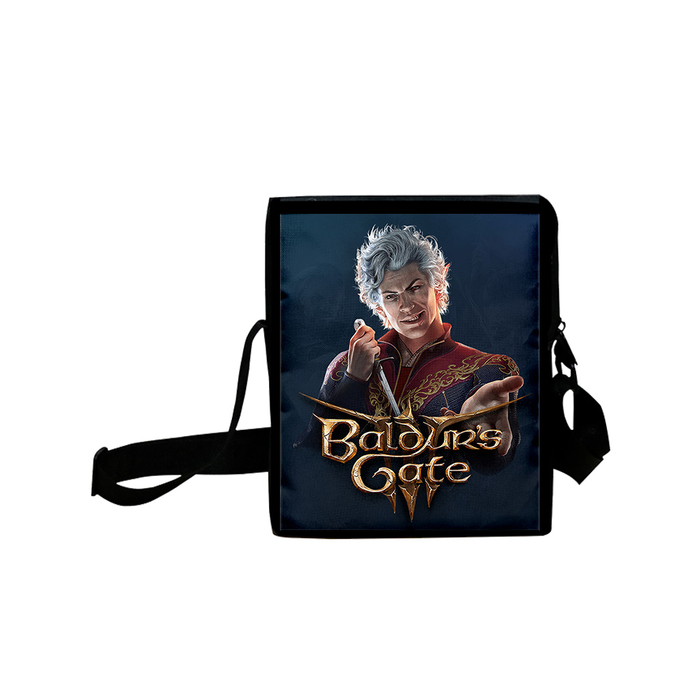 Baldur's Gate 3 Bag Game Merch One Shoulder School Bag Travel Small Bag ...