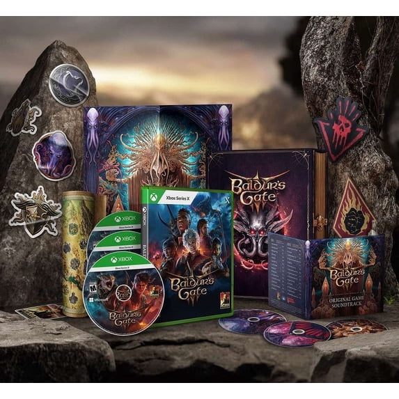 Xbox, Baldur‚Äôs Gate 3 - Deluxe Edition Video Game with Soundtrack ...