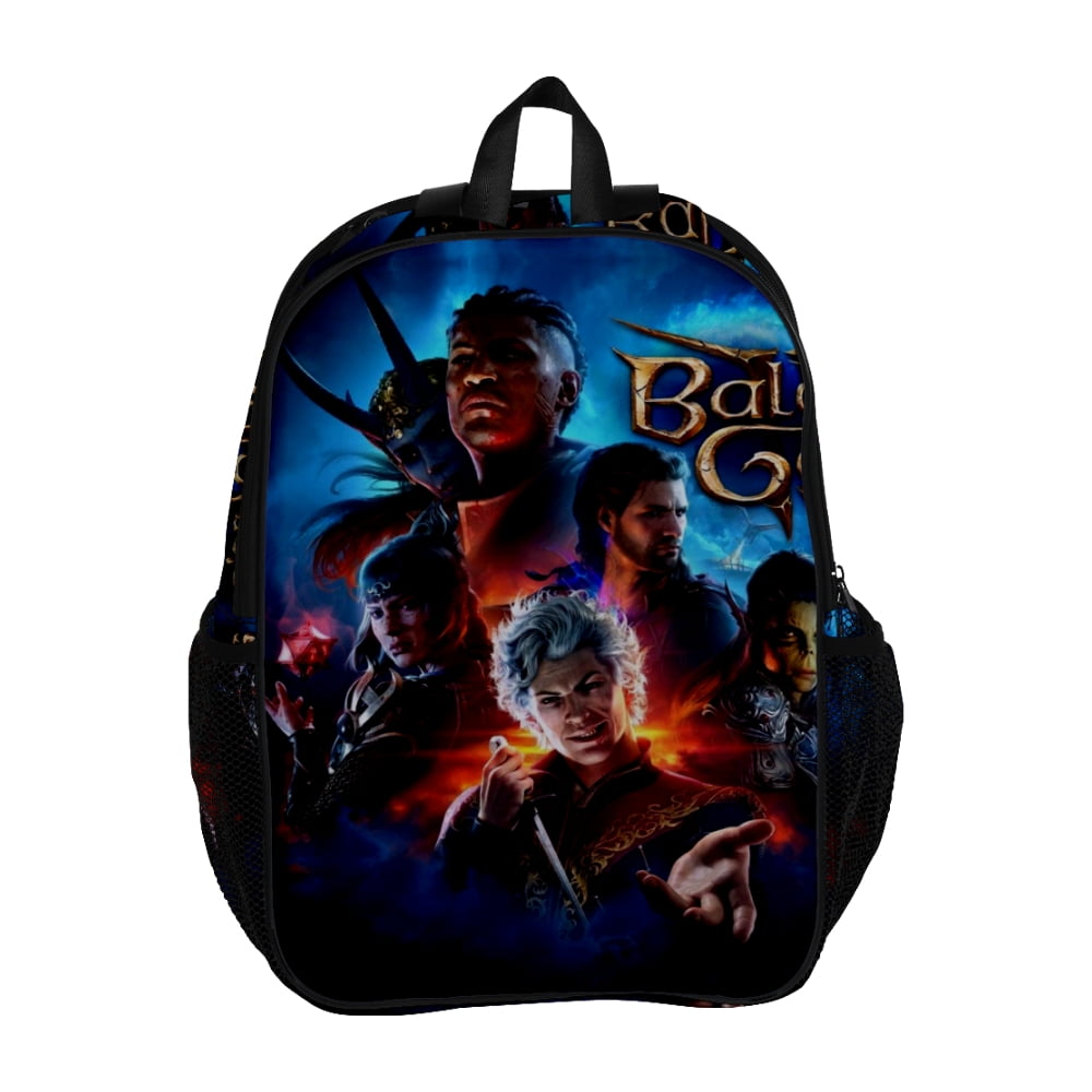 Baldur's Gate 3 Game Backpack Casual Traval Bag Fashion Daypack Cosplay ...