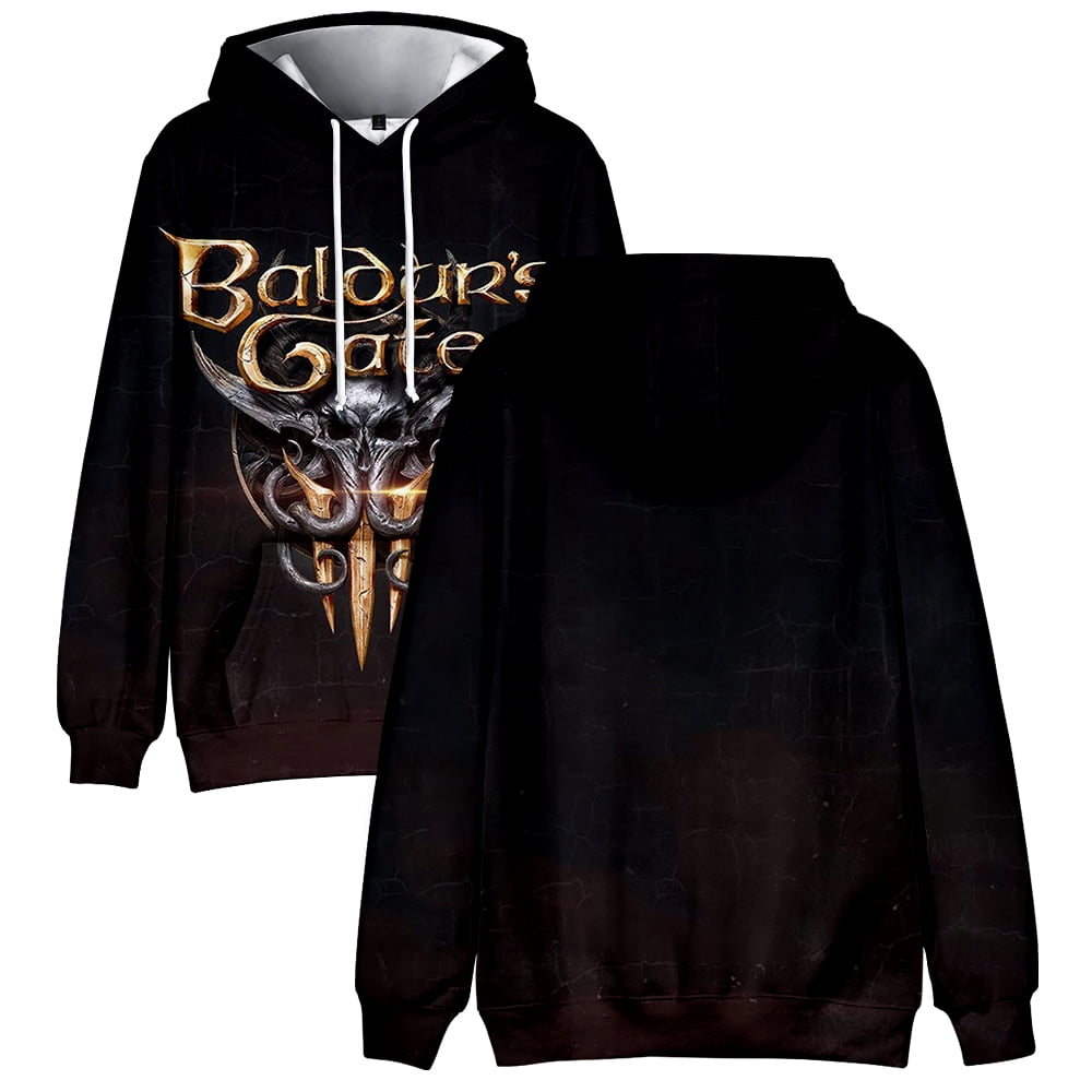 Baldur's Gate 3 Game Merch Hoodie Women Men Casual Singer Hooded Long ...