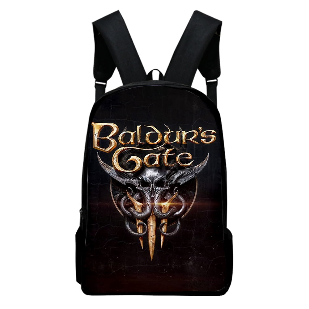 Baldur's Gate 3 Game backpack Denim bag Unisex Oxford Cloth Travel ...