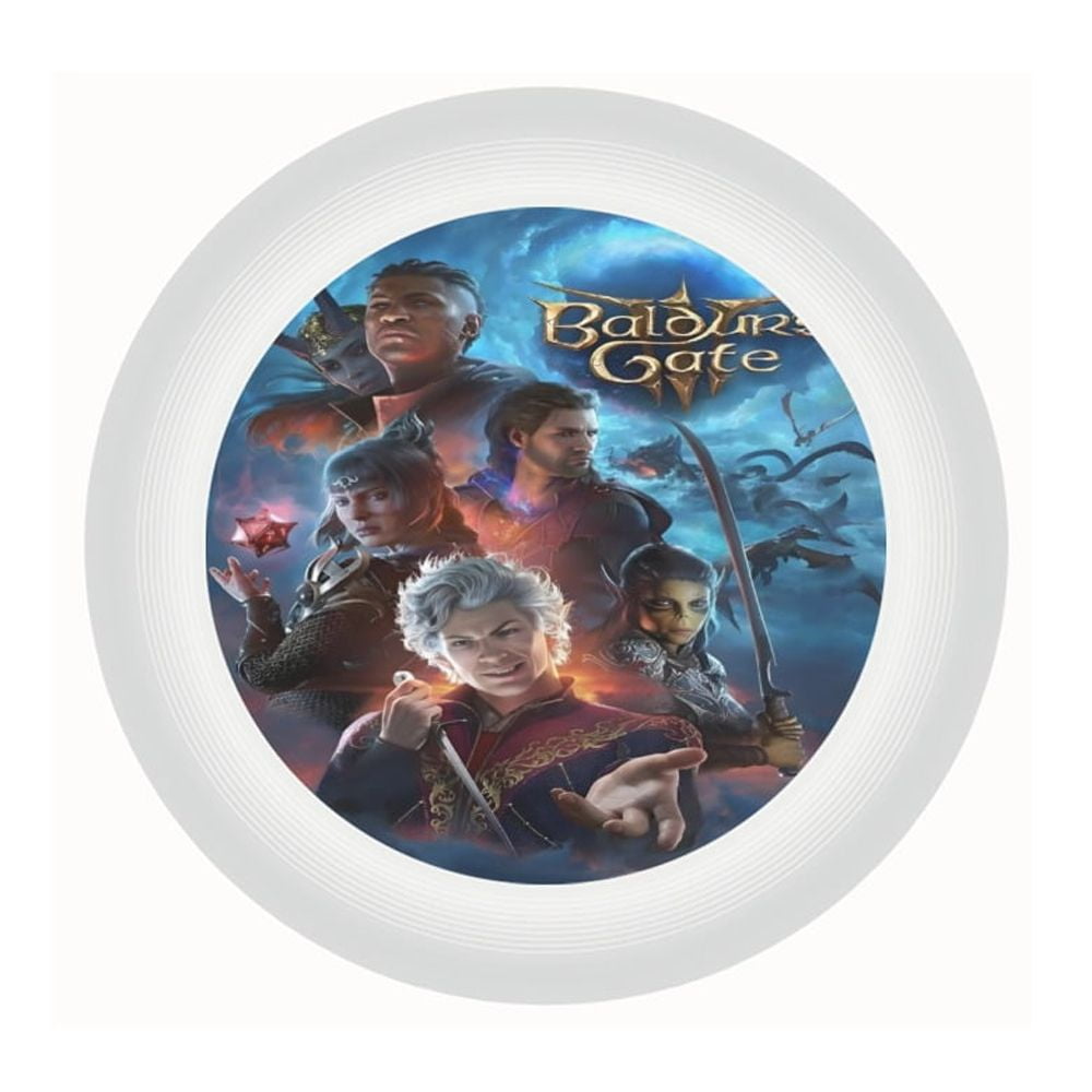 Baldur's Gate 3 Patterned Frisby Slip Resistant And Stable Throw With A ...