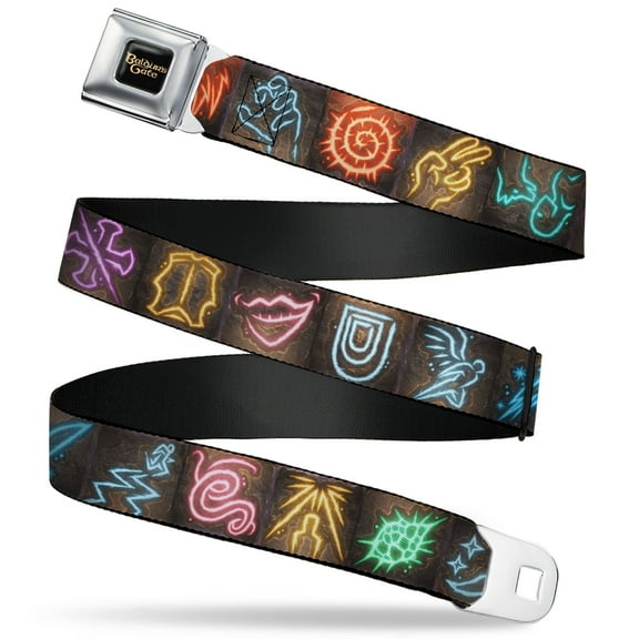 Baldur's Gate III Lanyard, Baldurs Gate III Spells Icon Mini Blocks ...