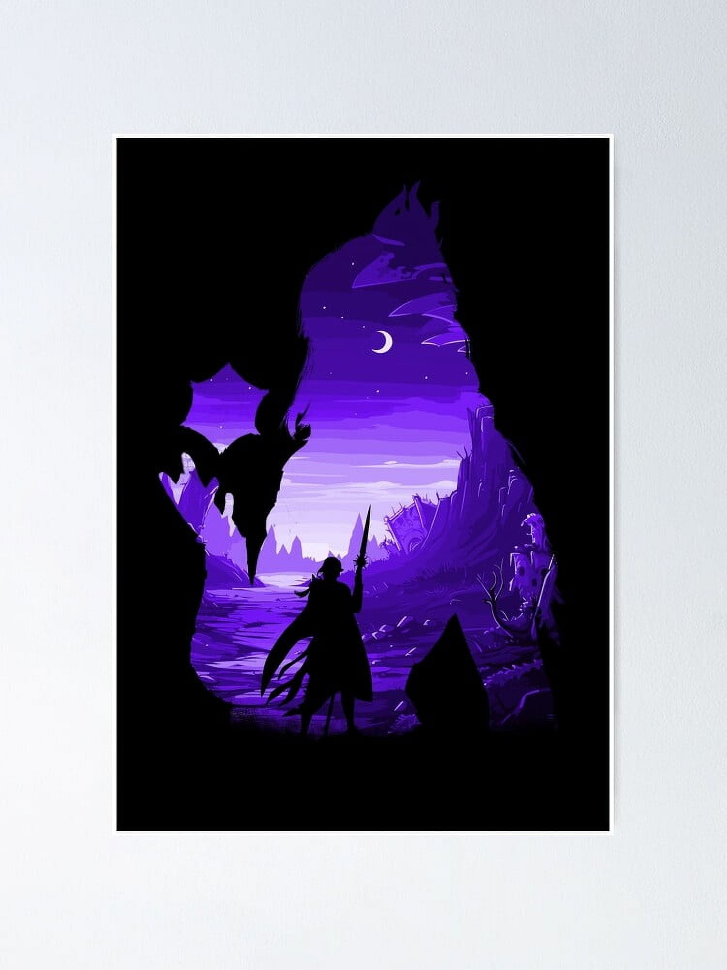 Baldurs Gate 3 - ShadowHeart *Negative Illusion* Modern Art Decor ...